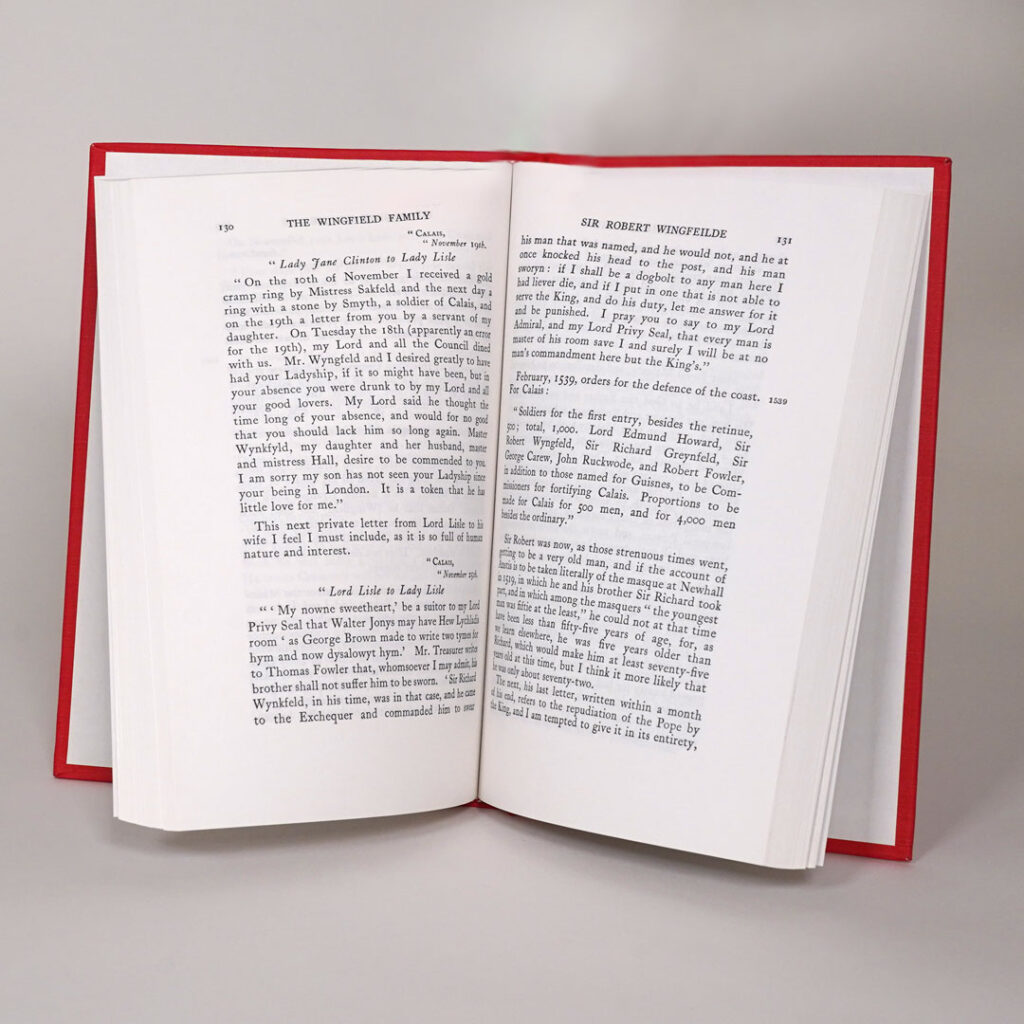 Some Records of The Wingfield Family | Wingfield Family Society